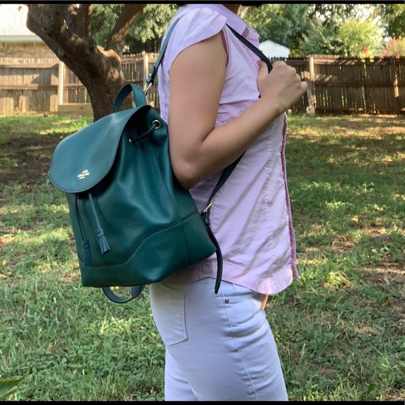 Coach | Bags | Coach Leather Elle Backpack F72645 | Poshmark